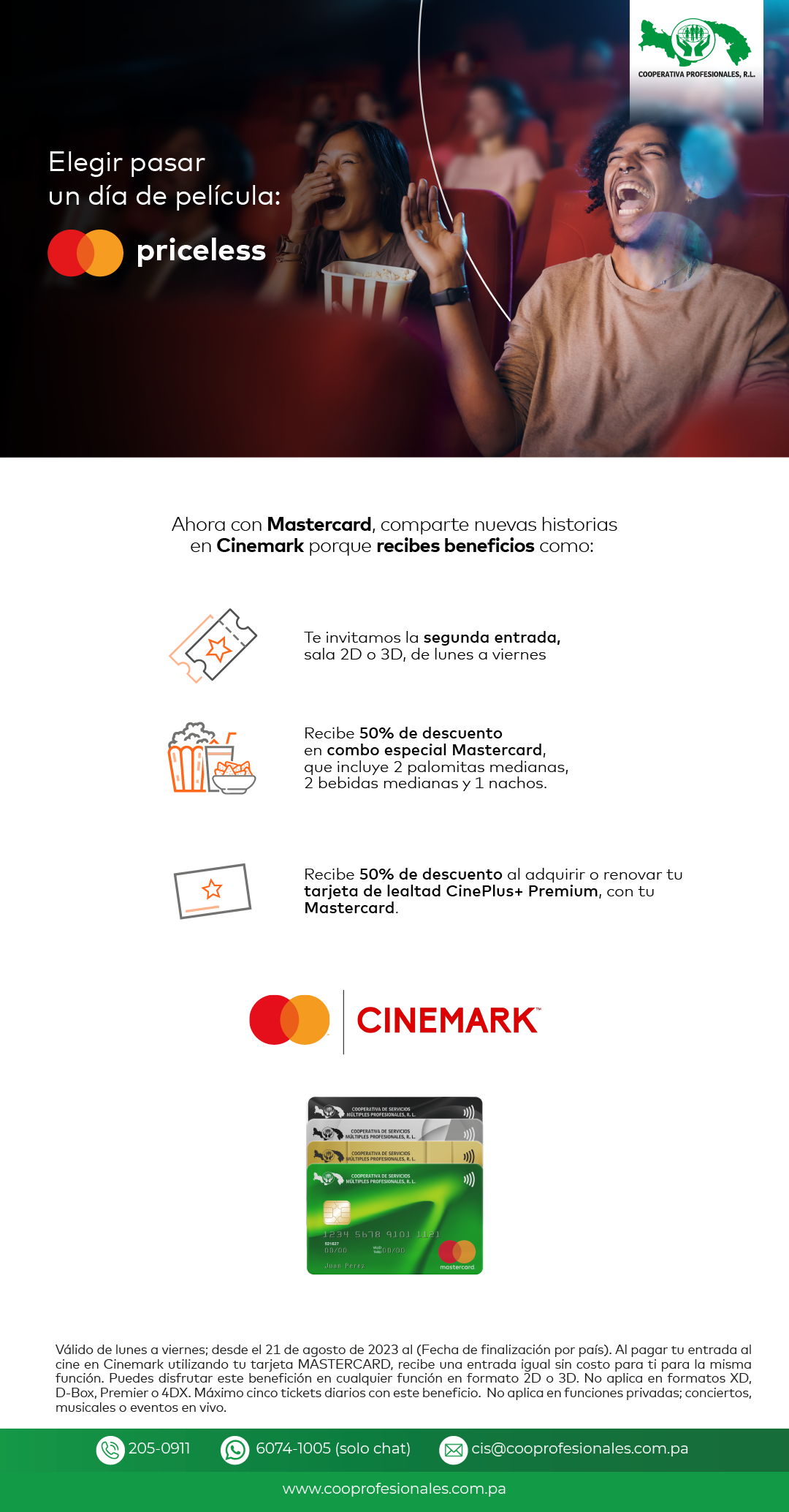 Promociones – Cooperativa Profesionales, R.L.